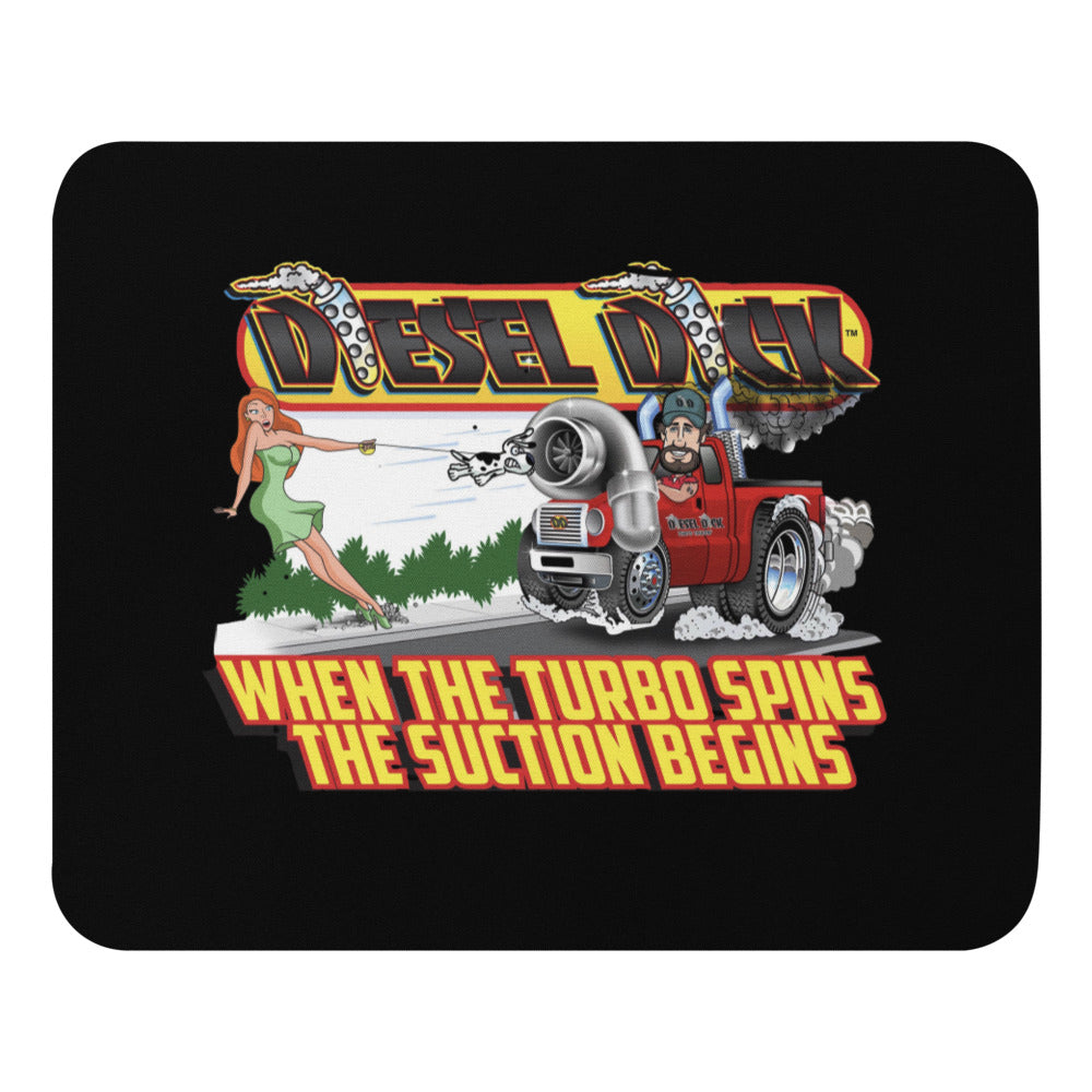 When Turbo Begins Mouse pad – Diesel Dick